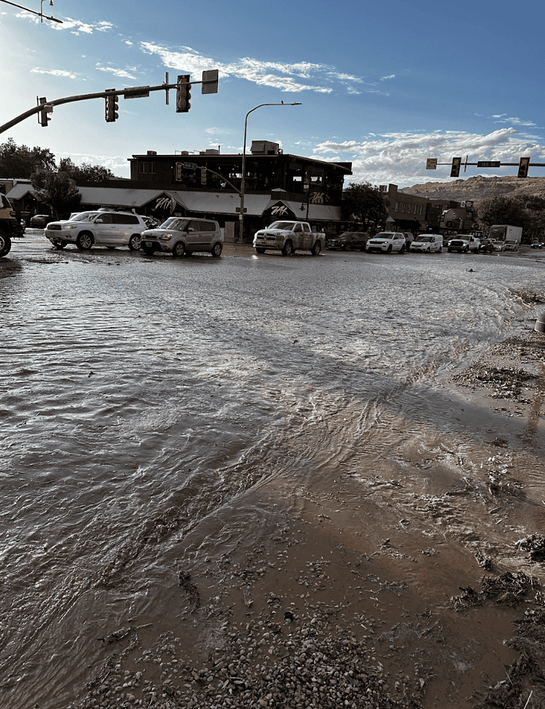 Flash floods hit Moab, disrupt repairs from previous flood - Moab Sun News