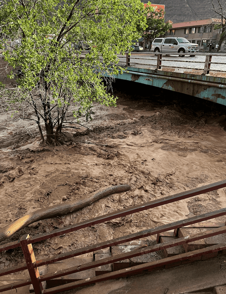 Flash floods hit Moab, disrupt repairs from previous flood - Moab Sun News