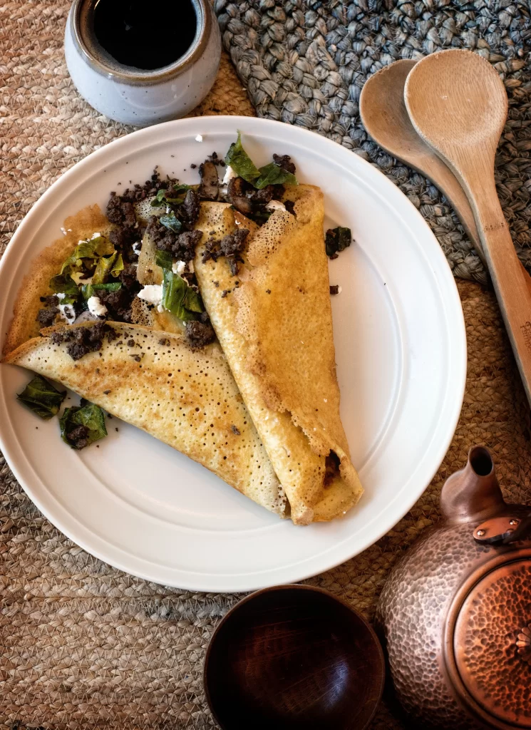 New recipe! Savory Venison Sourdough Crepes - Moab Sun News